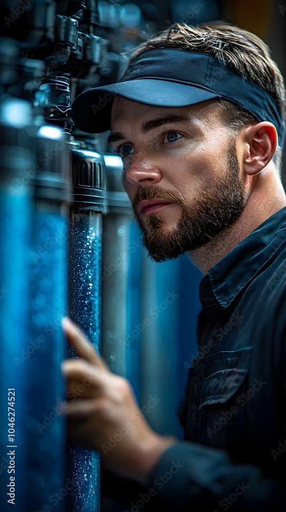 Photograph showcasing a cutting edge smart manufacturing facility that ...