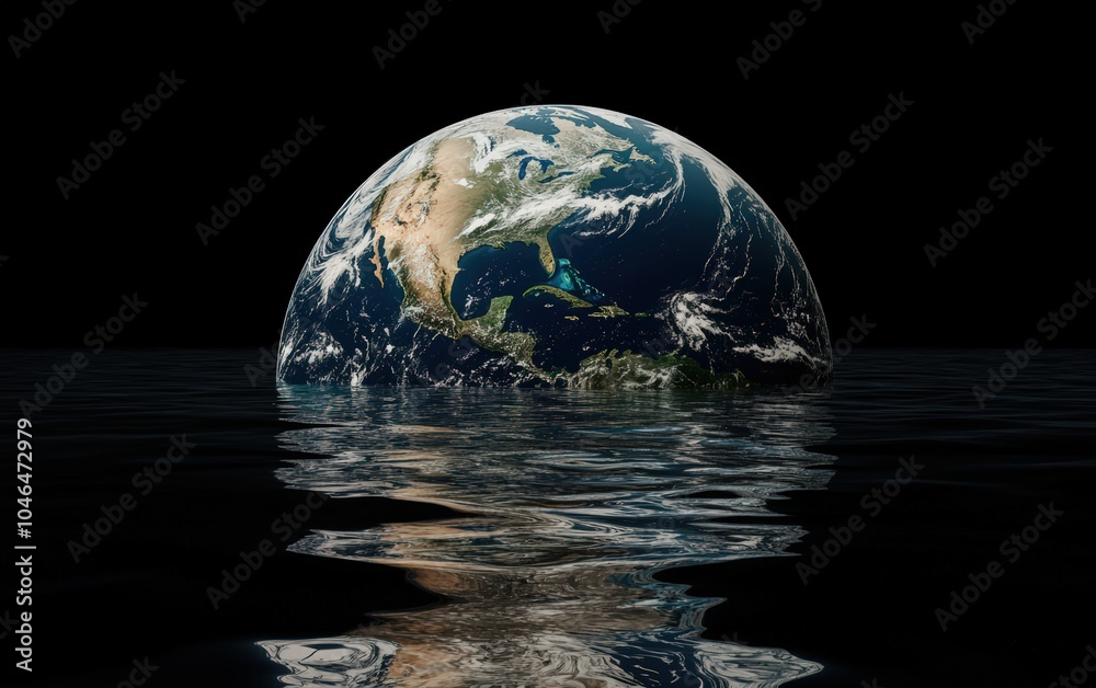 Global Warming - Earth in a Plastic Bag: The Earth wrapped tightly in a ...