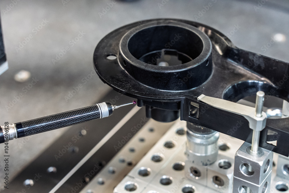 3D coordinate measuring machine. 3d precision measurement on machine ...