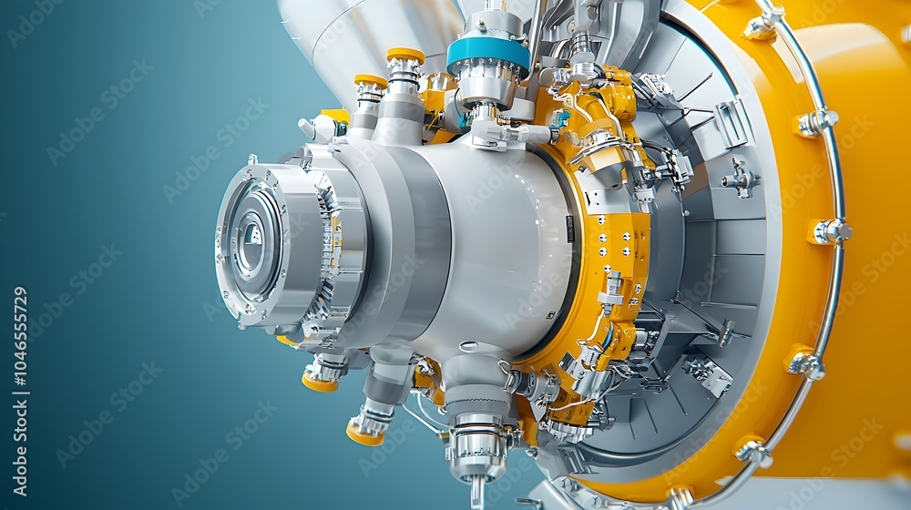 Detailed 3D diagram illustrating the inner workings and components of a ...
