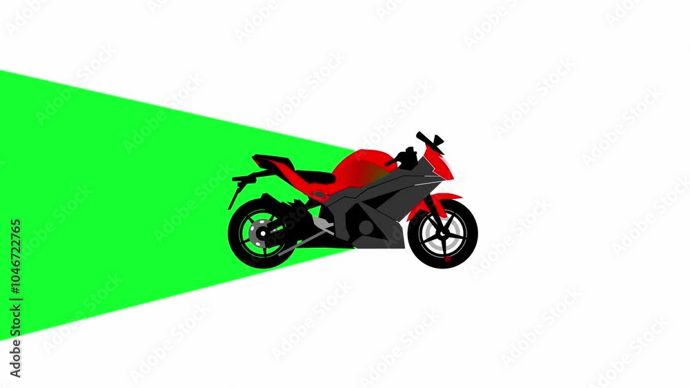 Background transition from black to green with the effect of a ...