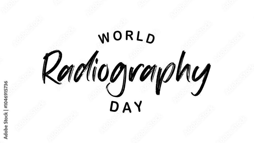 World Radiography Day Text Animation. Great for World Radiography Day ...