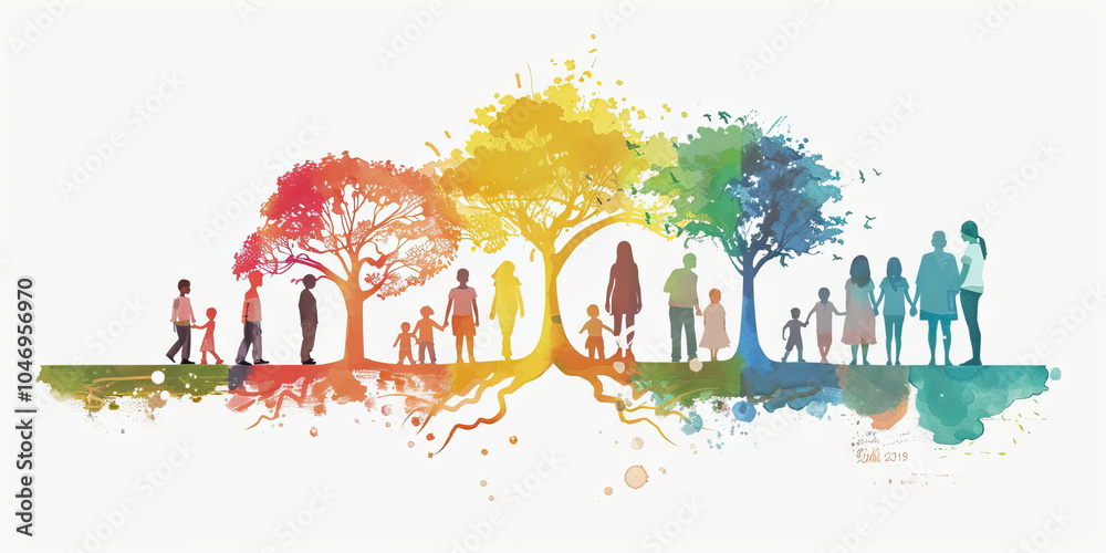 My Roots Unveiled: A beautiful, artistic representation of your ...