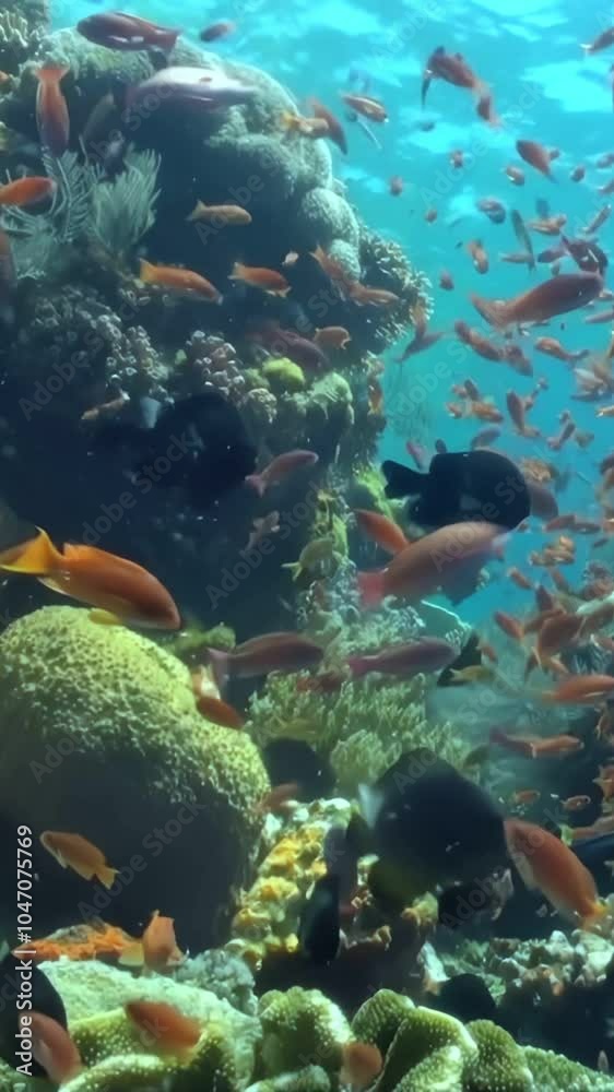 Explore stunning underwater scene in Bali, where school of fish thrives ...