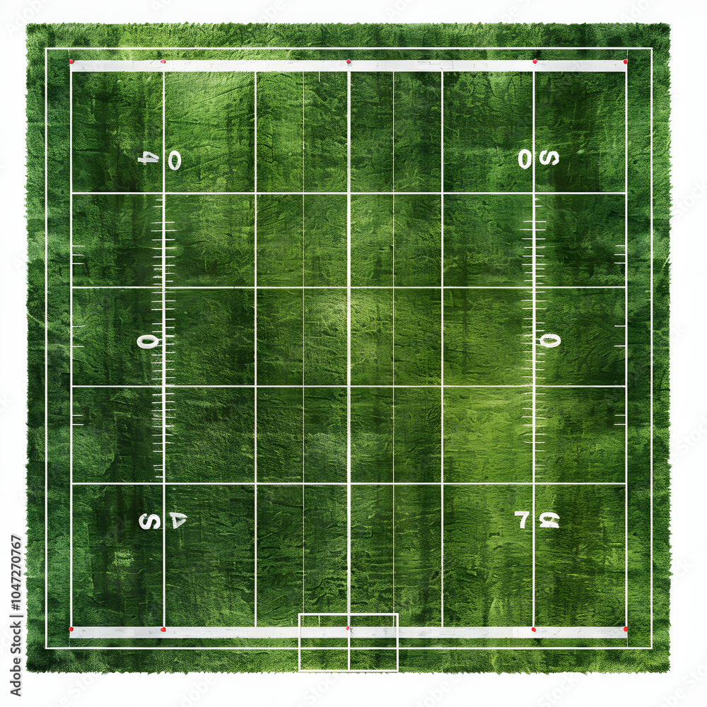 football field turf. bright green turf football field surface with ...