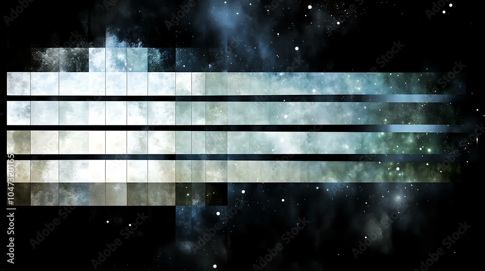 Multi-layered timeline showing color grading options and transitions ...