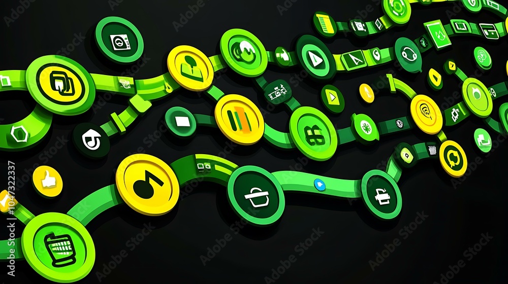 Visual of a timeline with icons for trimming, splitting, and merging ...
