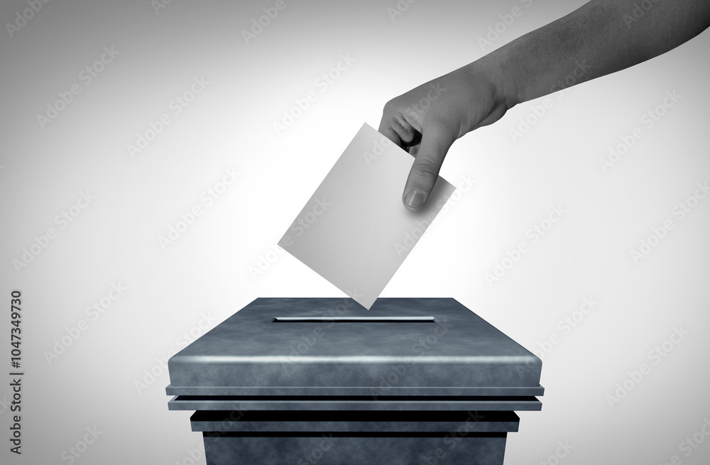 Election Voter And Voting Symbol as presidential Elections or ...