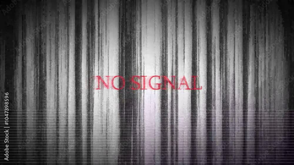 black and white Noise. Analog Static Noise texture overlay. No signal ...
