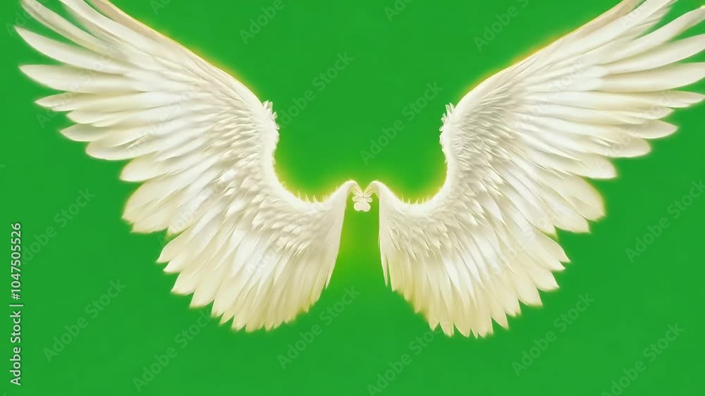captivating green screen pack features set three videos realistic angel ...