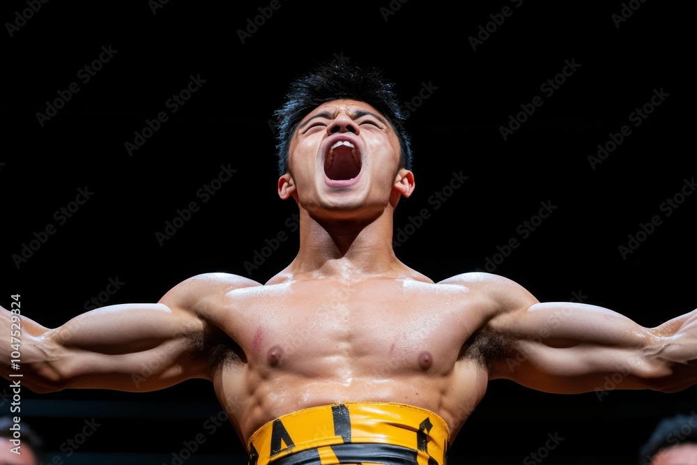 A Maori haka dance in New Zealand with warriors performing a powerful ...