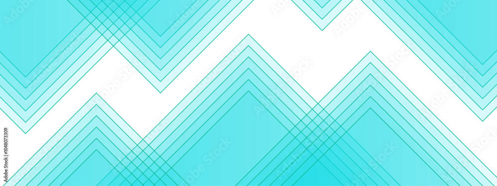 Abstract Linear Geometric Pattern in Light Blue. Stripes background ...