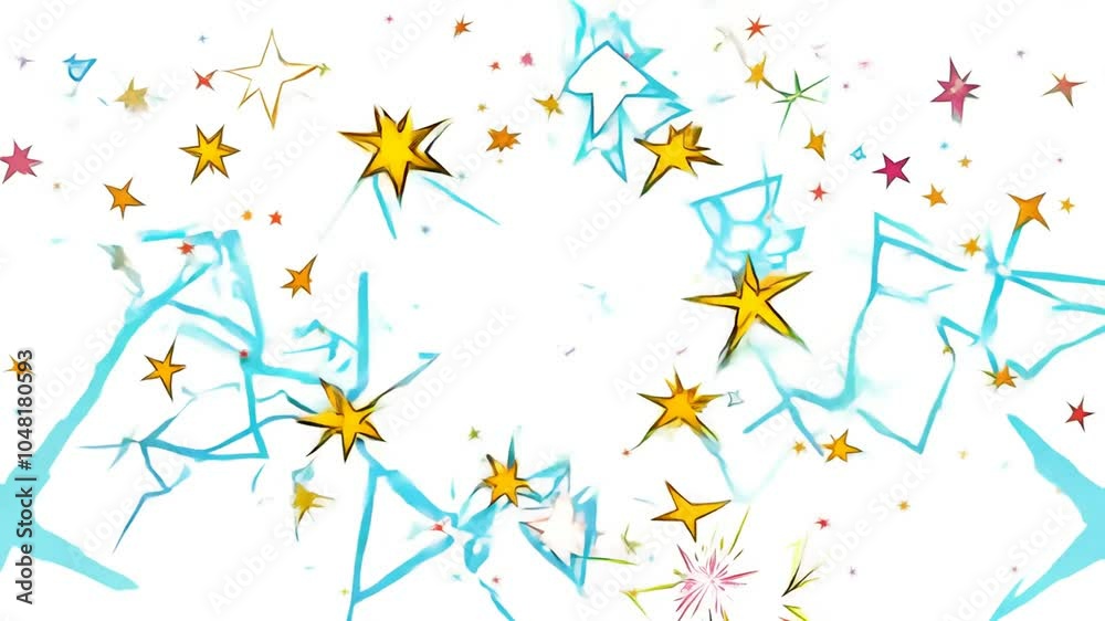 Pack Elements 4K animationalpha Shapes Flat effects resolutionShape ...