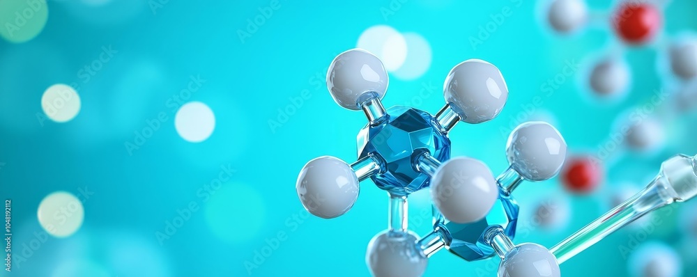Micro-crystal structures of biological molecules in a magnified view ...