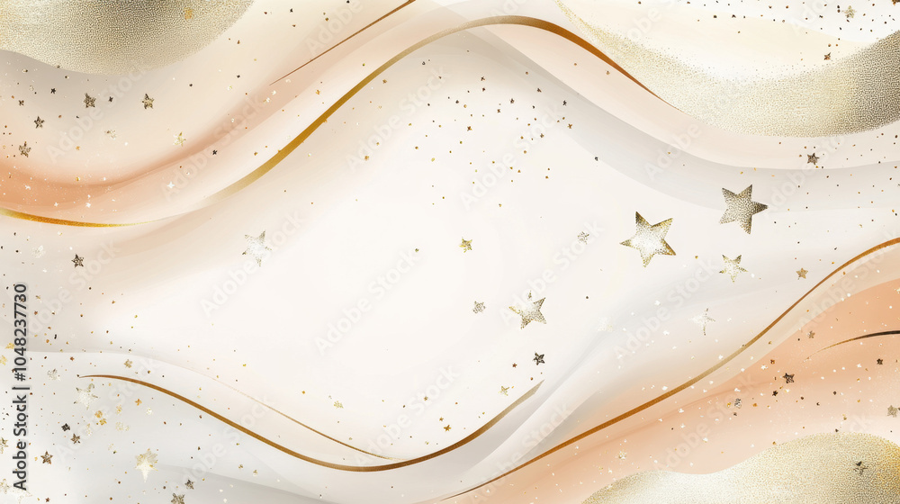 Design an elegant card background featuring a gradient of gold and ...