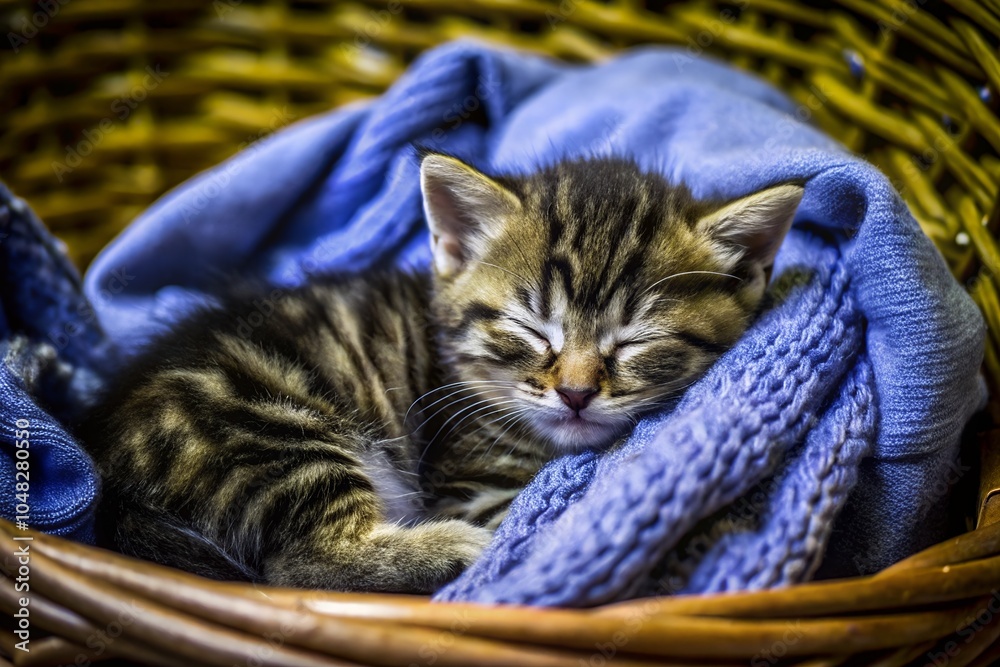 Image of Cute tiny hyper realistic American Bobtail Cat breed running ...