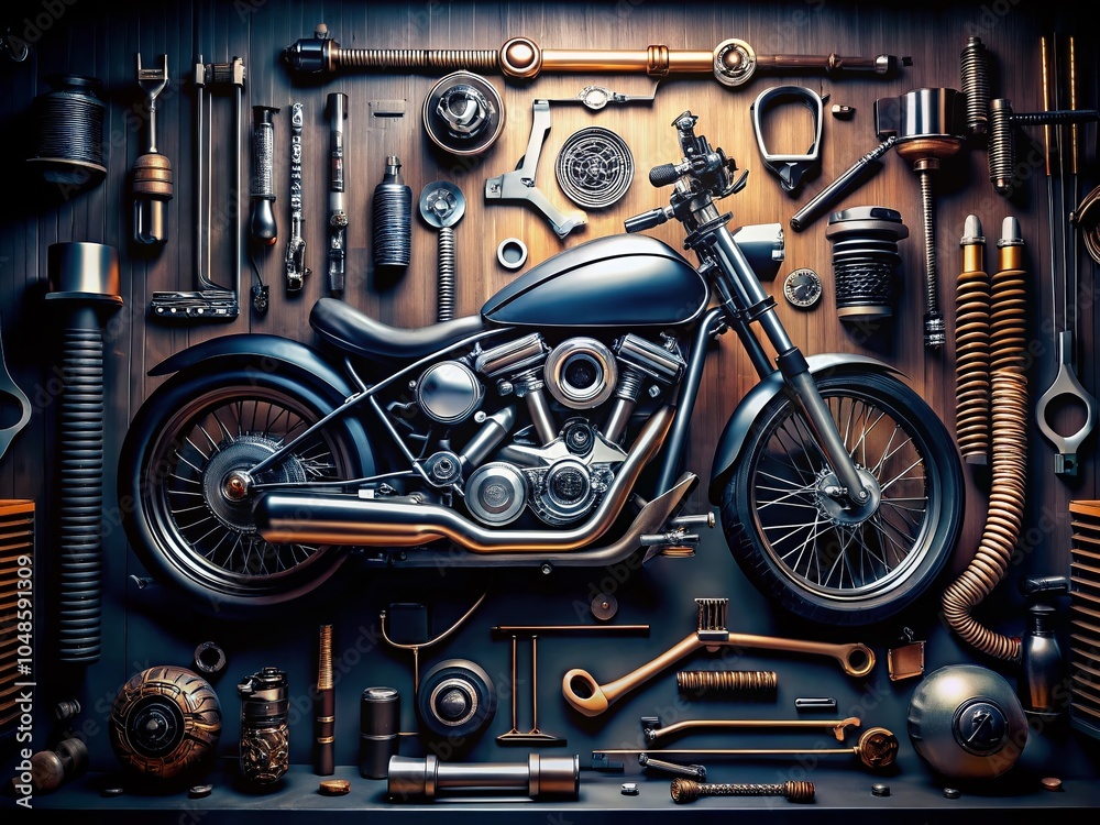 Custom Motorcycle Tuning Design Elements for Enthusiasts and Builders ...