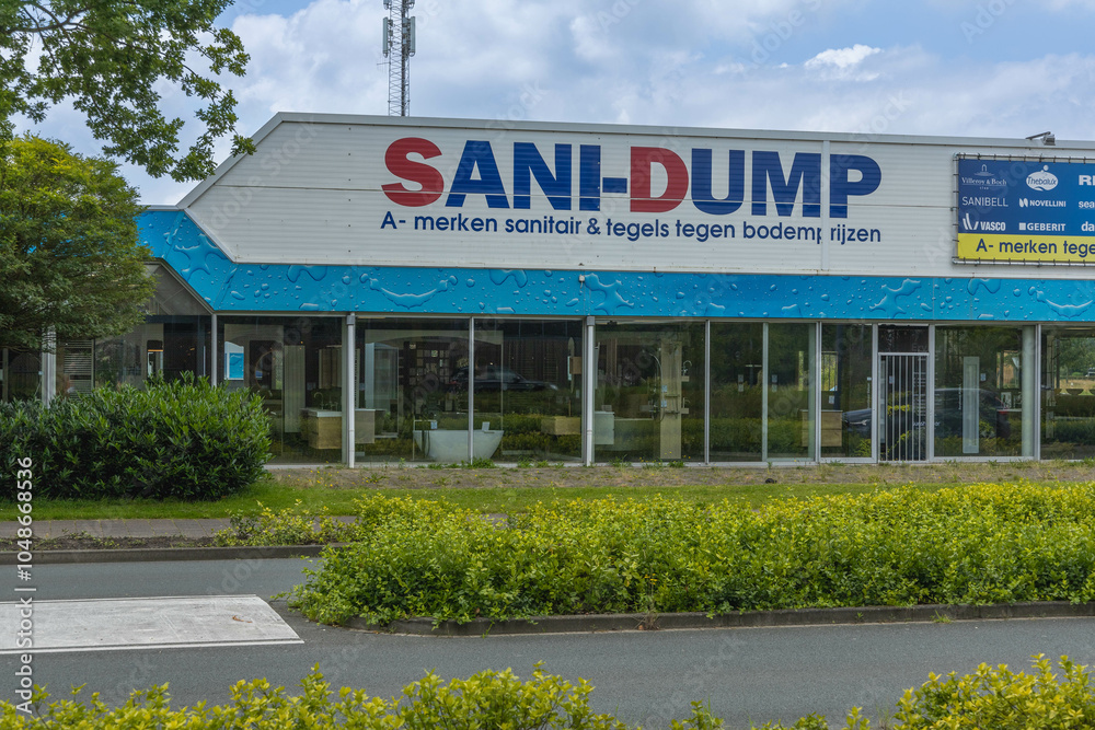 Sani Dump store. Sanitary facilities for bathrooms and toilet and tiles ...