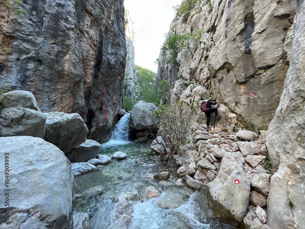 Mala Paklenica Canyon, Seline (Paklenica National Park, Croatia) - Die ...