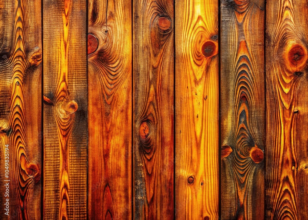 This warm rustic brown wooden plank texture is perfect for design ...