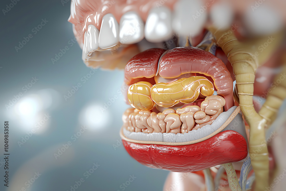 Exploring the human digestive system a detailed anatomical ...