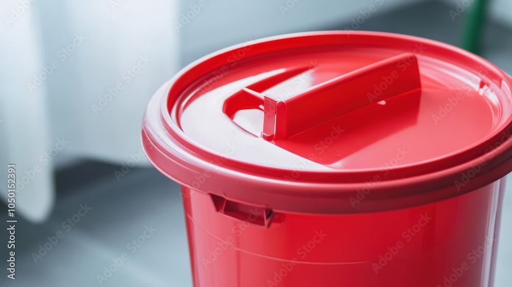 Durable Medical Sharps Container Designed for Safe Disposal of Needles ...