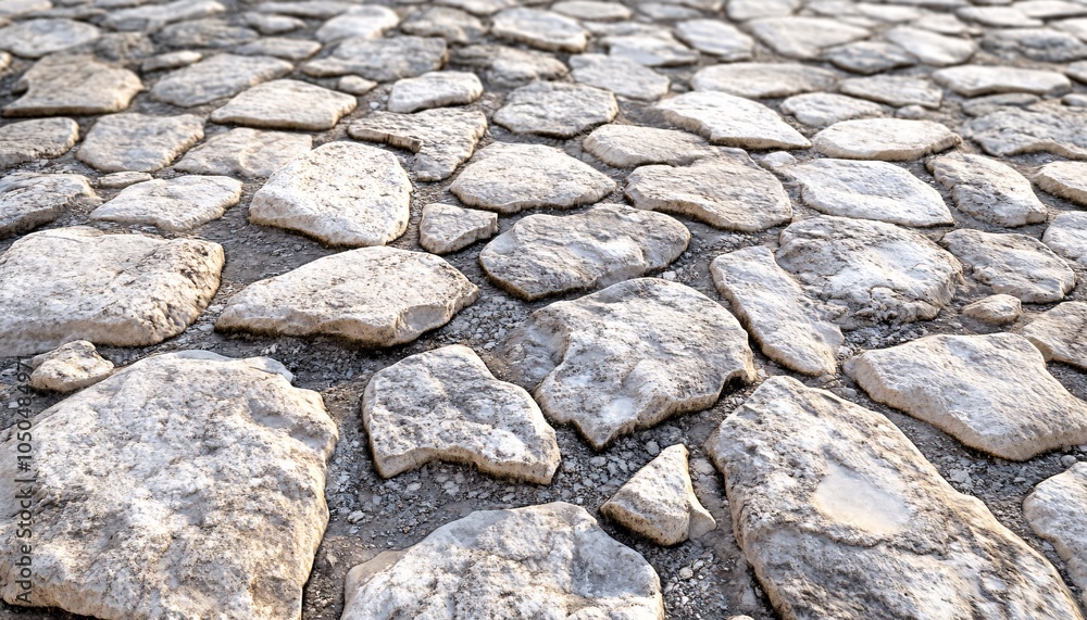 Rough cobblestone pavement texture background showcasing intricate ...