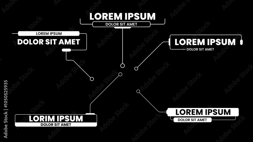 Modern Call Out Pop Up Title Pack Stock Template | Adobe Stock