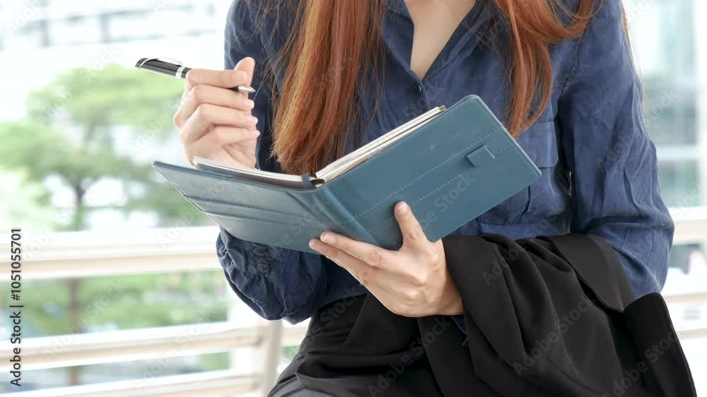 Planner woman writing schedule organize appointment 2025 Calendar Event ...