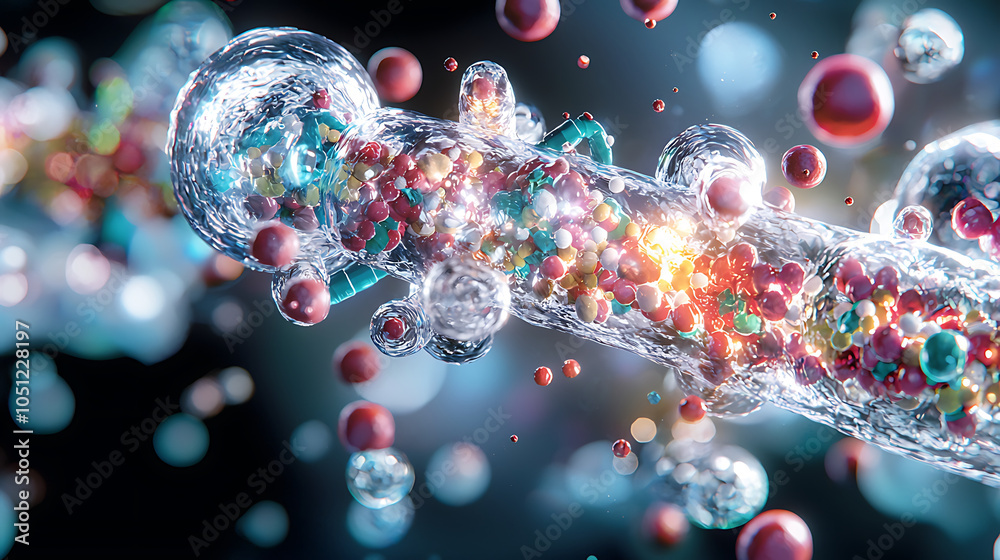 Visual representation of molecular structures and drug metabolism ...
