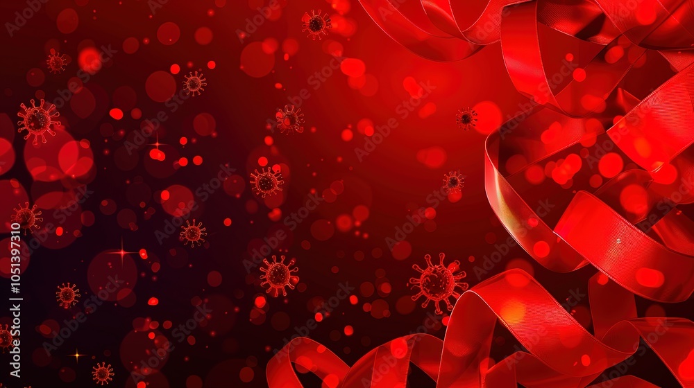 World AIDS Day Background Concept - a meaningful and important visual ...