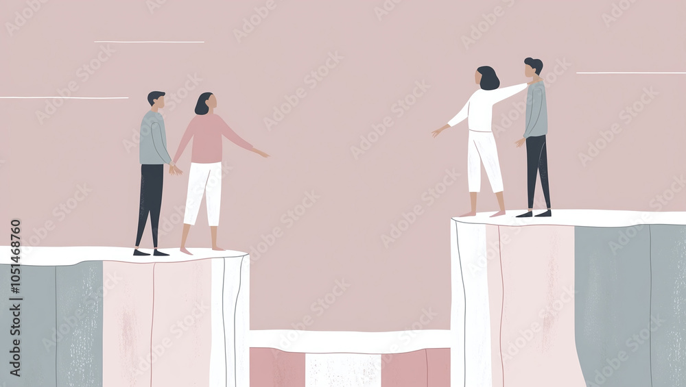 Love Triangle between Couples, Polyamory and Polygamy, Separated ...