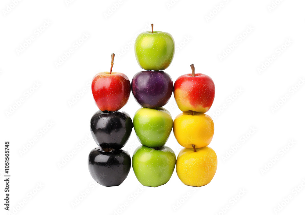 Transparent background apple graphics for use in healthy eating posters ...