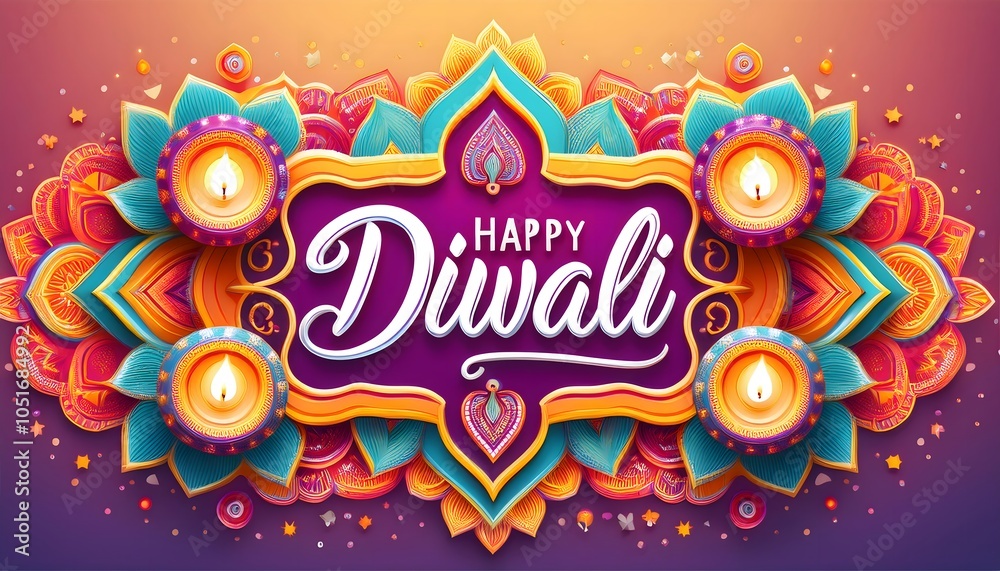 Happy Deepavali and Happy Diwali Titles to celebrate the Hindu Festival ...