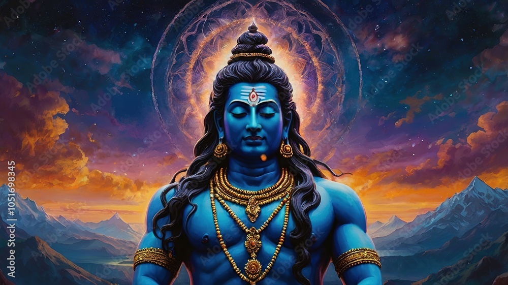 Shiva is a powerful Hindu deity known as the Destroyer and Transformer ...