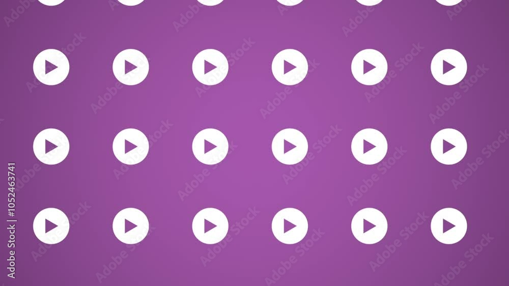 Animation motion background for video theme using moving white player ...