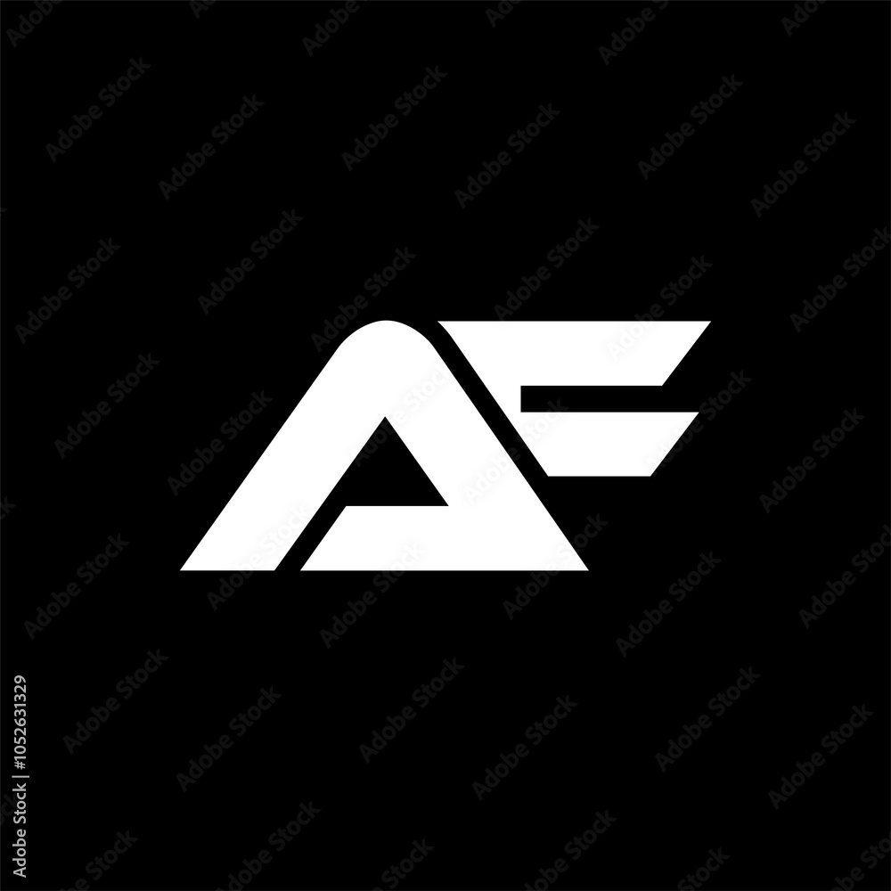 Letter AF logo icon design, af company, af modern, af luxury, af ...
