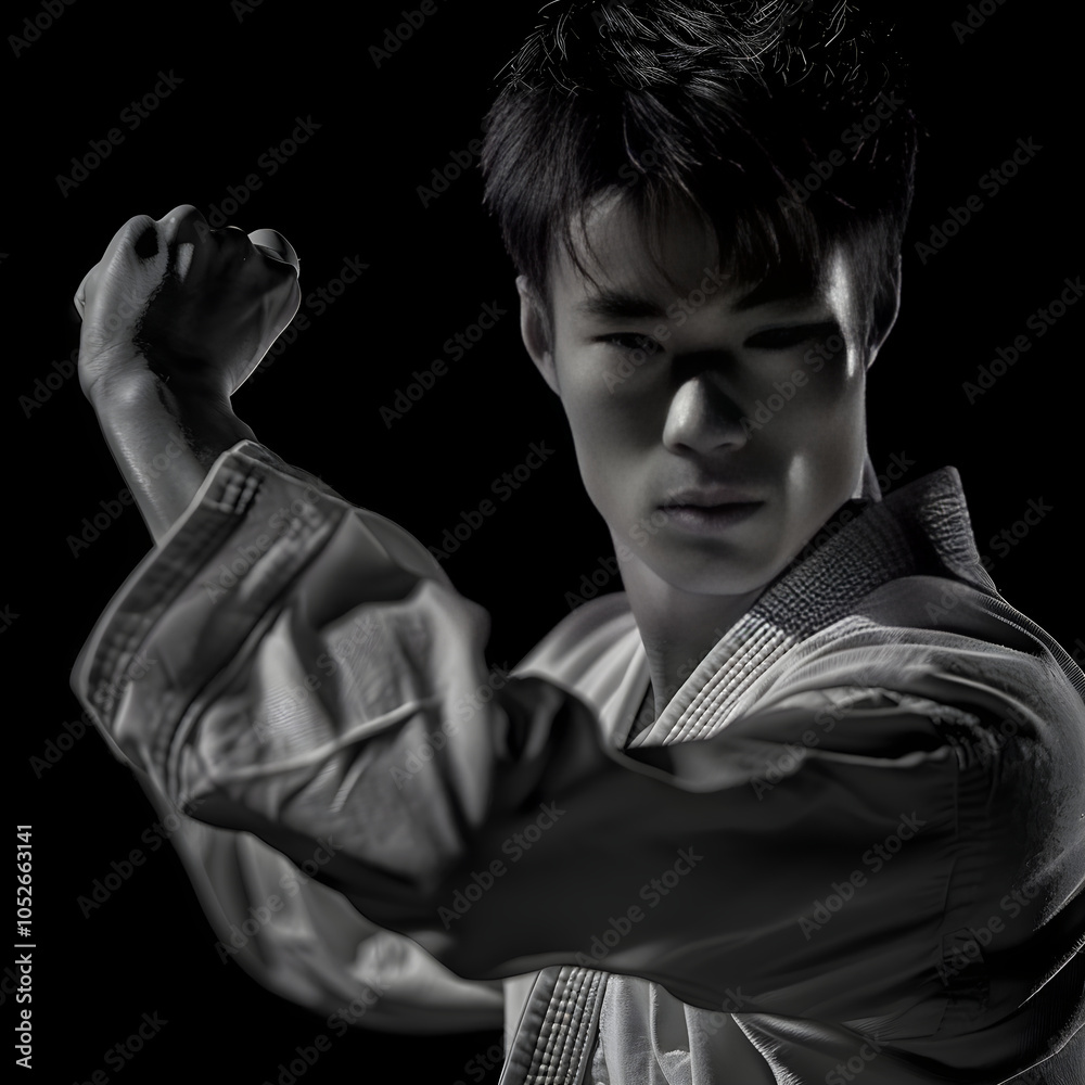 Capturing Motion in Stillness: A Dynamic Snap of Kyokushin Karate ...