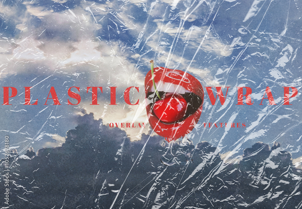 10 Plastic Wrap Texture Overlay Stock Template | Adobe Stock