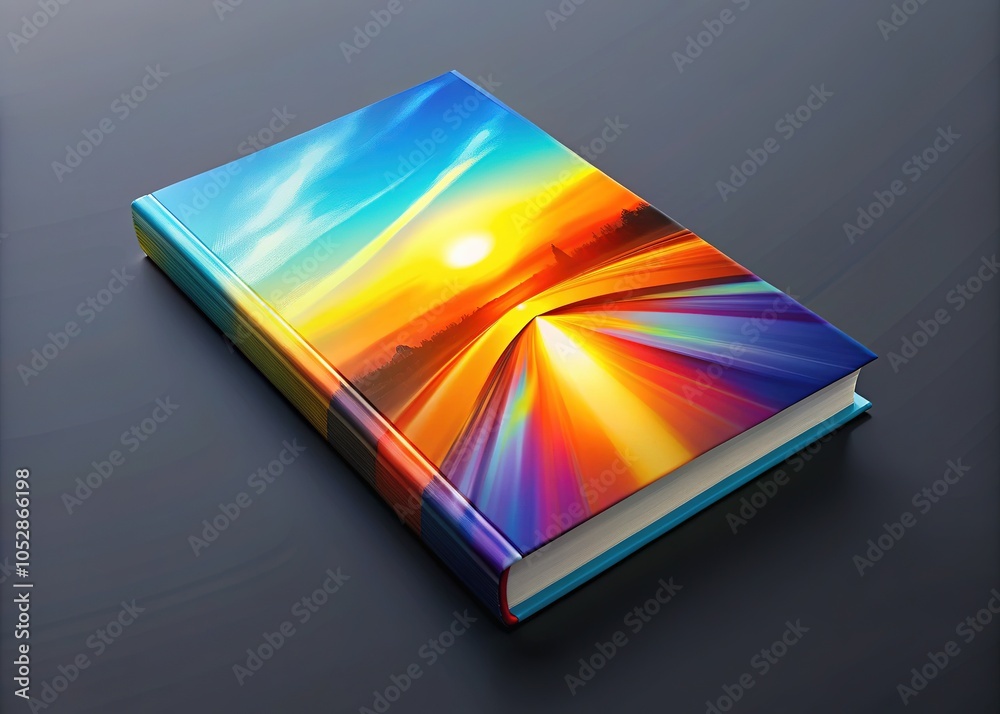 3D Rendered Book Covers: A4 Size Templates for Reports, Magazines ...