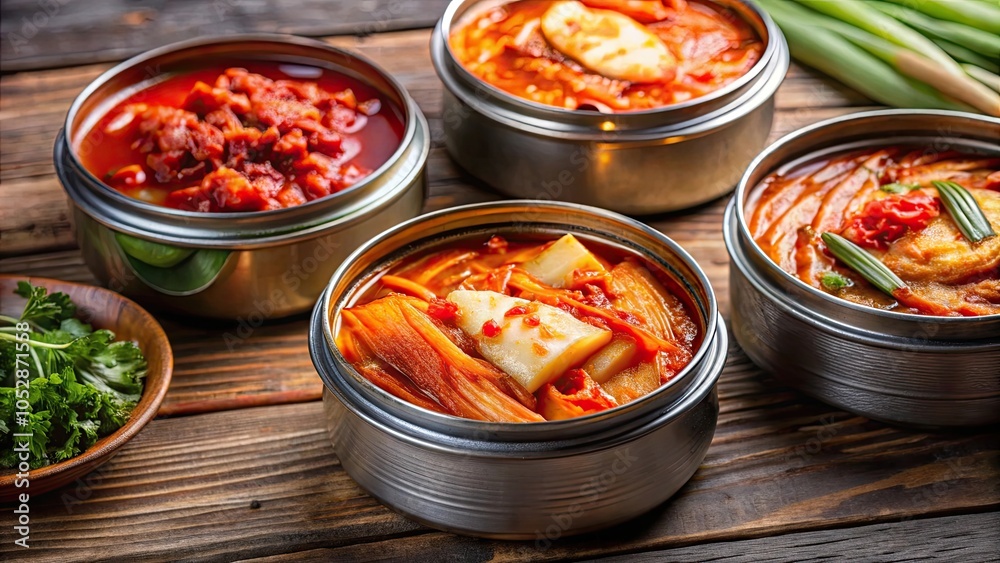 Authentic Korean yangban kimchi canned delights for a gourmet culinary ...