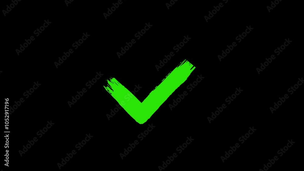 Animation of the green circle check mark icon, Green checkmark ...