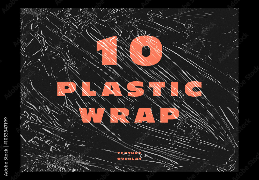 10 Plastic Cover Wrap Texture Overlay Stock Template | Adobe Stock