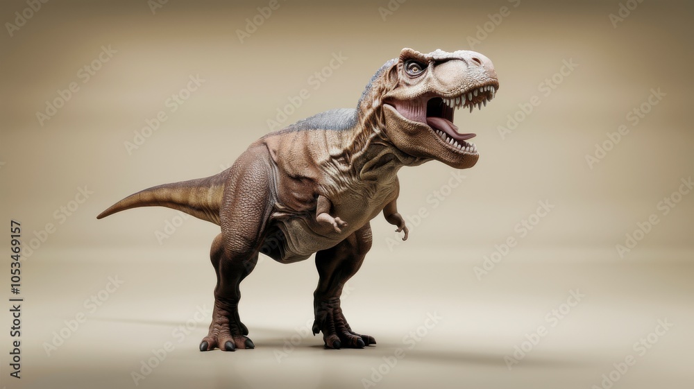 Tyrannosaurus Rex in Full Stances.jpeg Stock Illustration | Adobe Stock