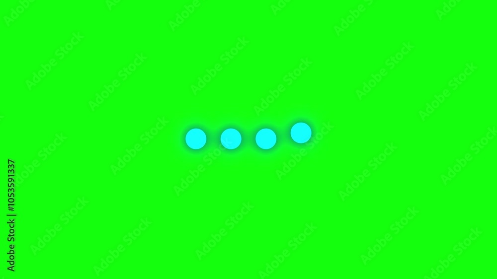 Typing loading dots on transparent background. Load dot Concept ...