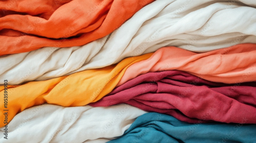Close up image showcasing the natural dyeing process on organic cotton ...
