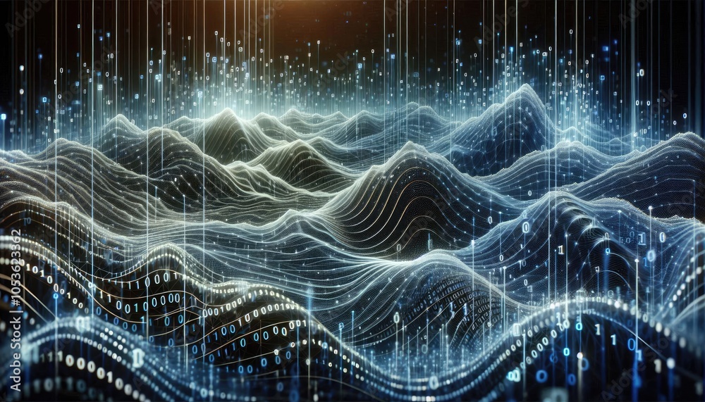 Digital Landscape with Deep Learning Network - Binary Code Waves and ...
