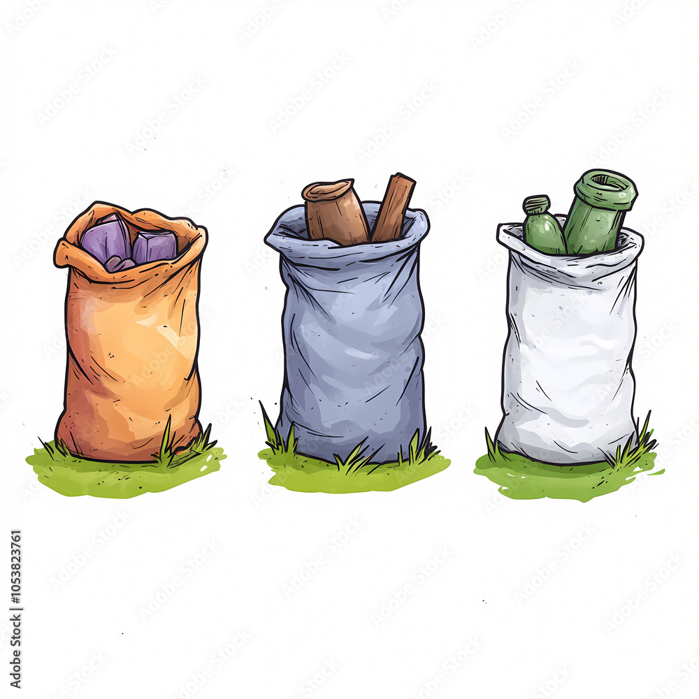 Explore the significance of waste segregation through this illustrative ...