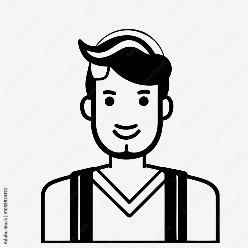 profile default avatar icon. user account dp symbol for social media ...