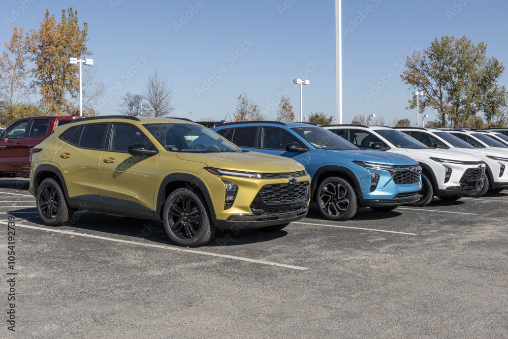 Chevrolet Trax ACTIV display at a dealership. Chevy offers the Trax in ...
